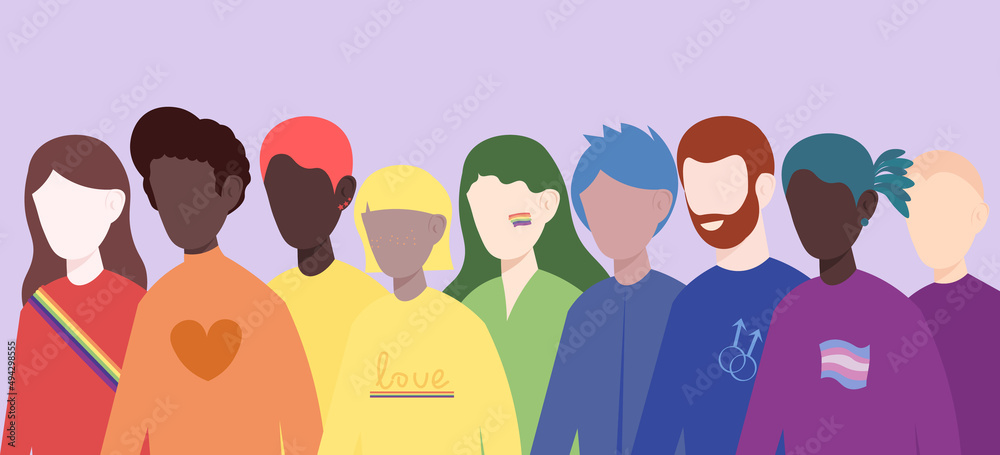 Non-binary international people: lesbians, gays, transgender people ...