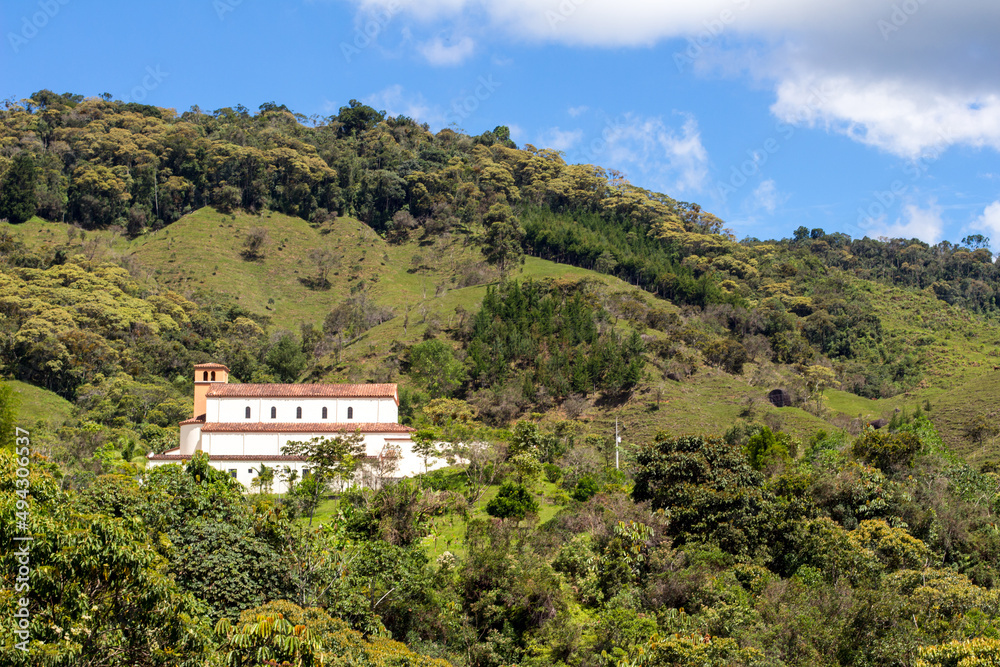 Benedictine monastery of Guatape, Colombia (Monasterio Hermanas ...