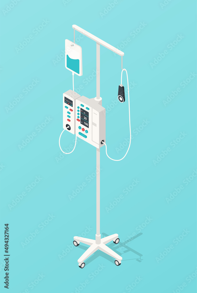 Medical infusion pump. Special devices and innovations, digital future ...