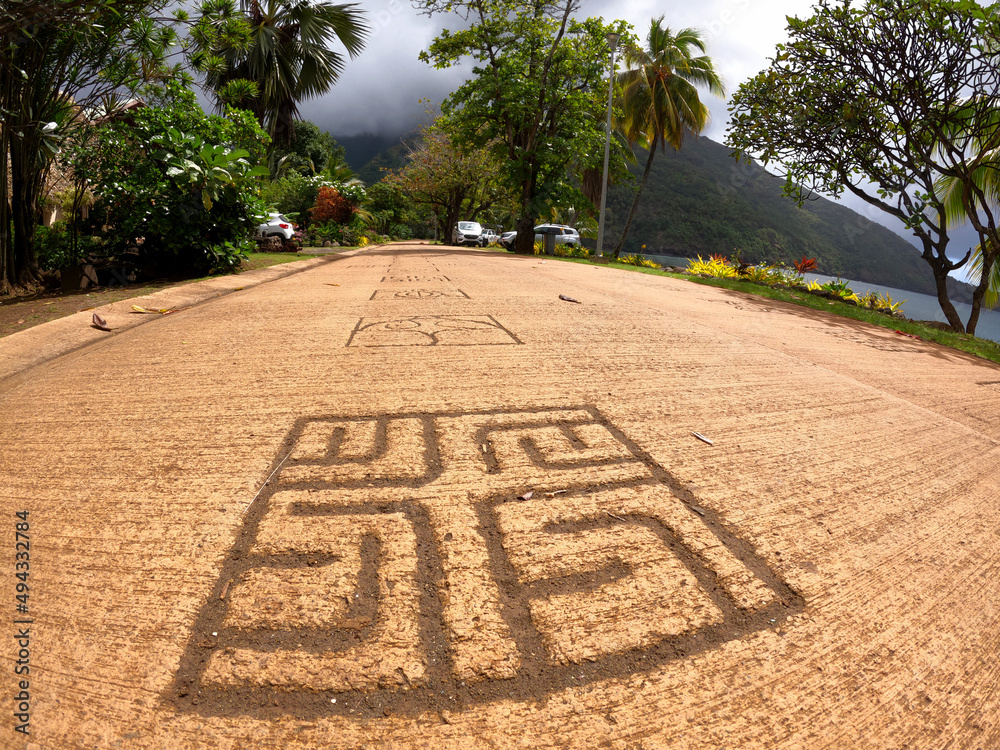 Photos de la vallée de HATIHEU ile de nuku hiva archipel des marquises ...