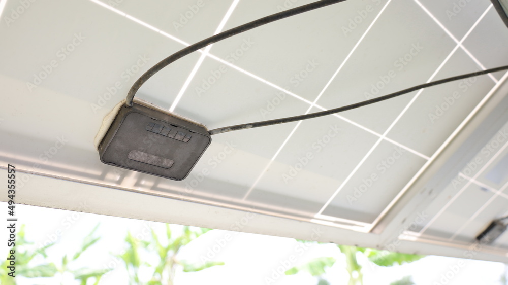 Solar Junction Box. Blocking diode missing or damaged cover at the ...