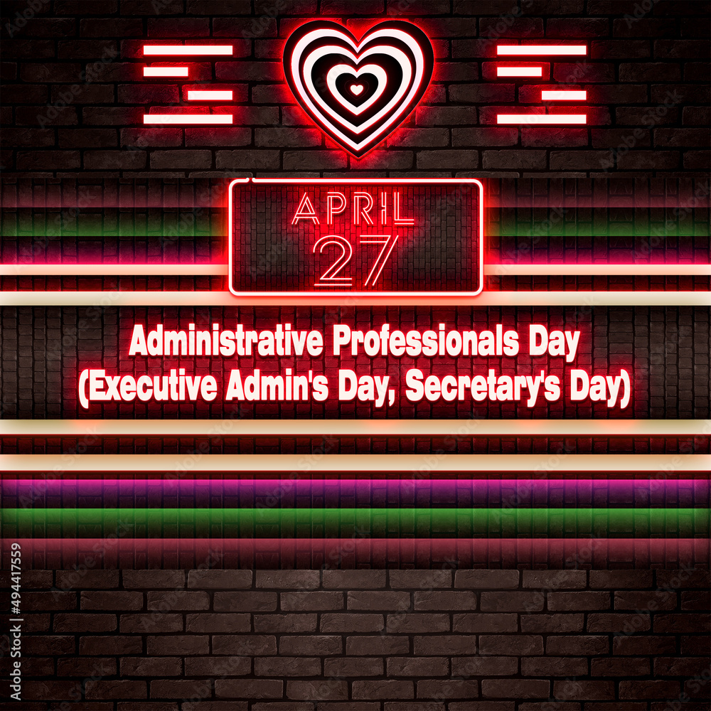 27 April, Administrative Professionals Day (Executive Admin's Day ...