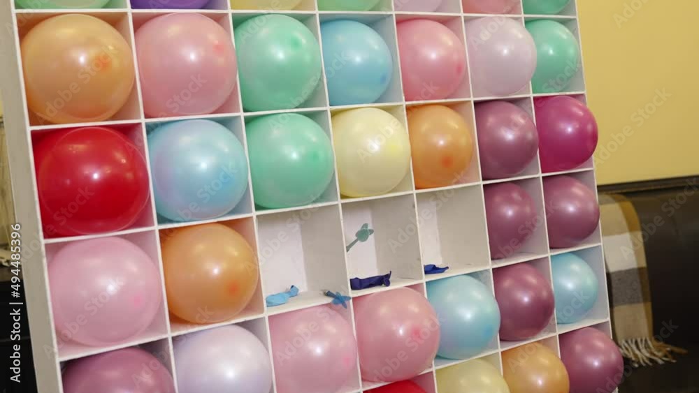 shooting range with balloons. aero-shooting range. Popular and ...