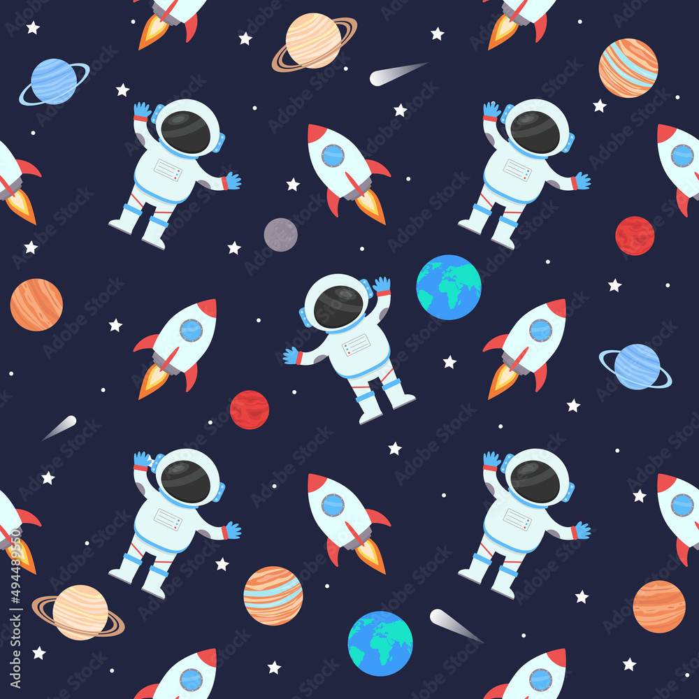 Astronaut Pattern