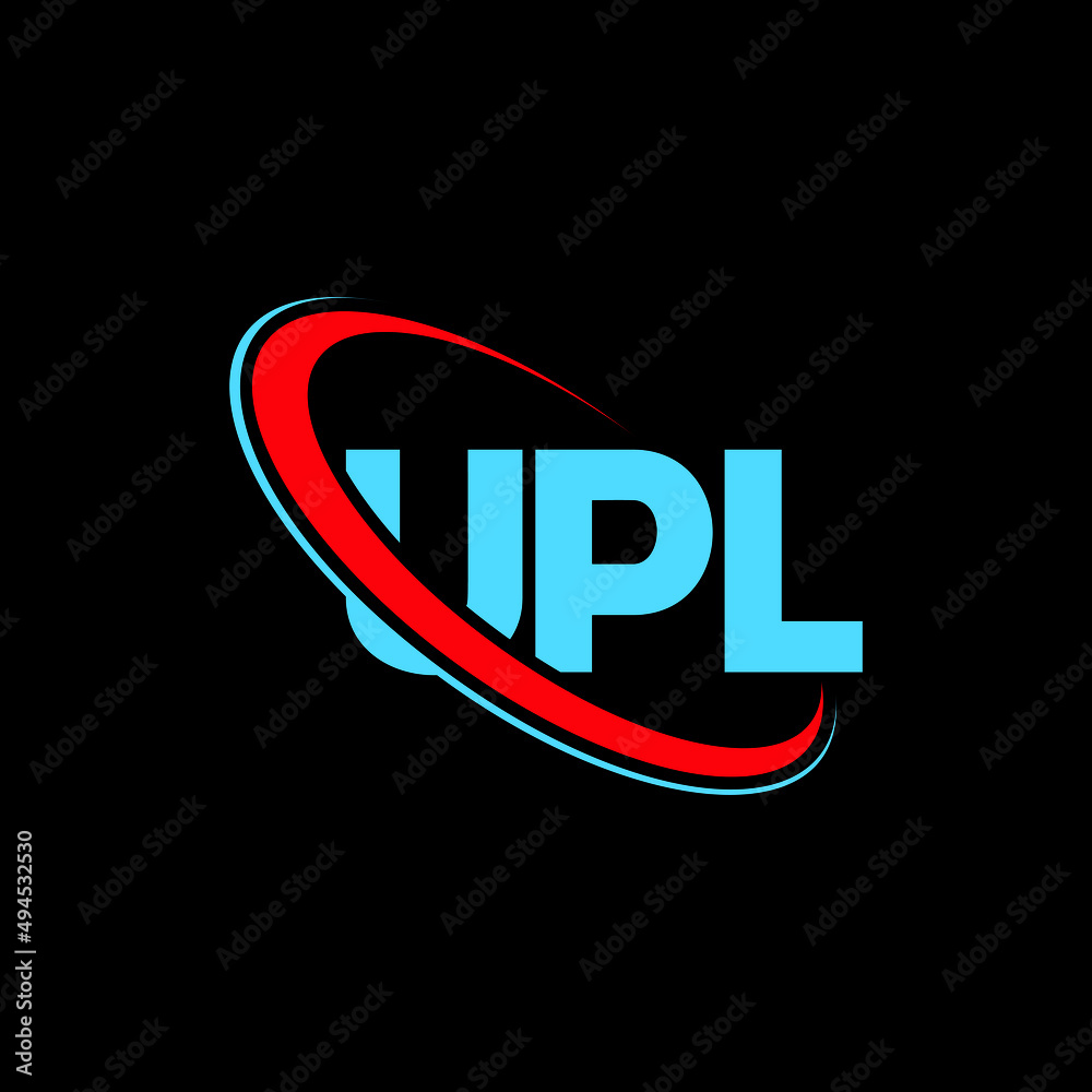 Vetor de UPL logo. UPL letter. UPL letter logo design. Initials UPL ...