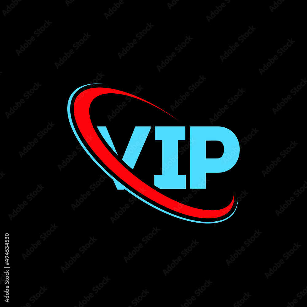 Vetor de VIP logo. VIP letter. VIP letter logo design. Initials VIP ...