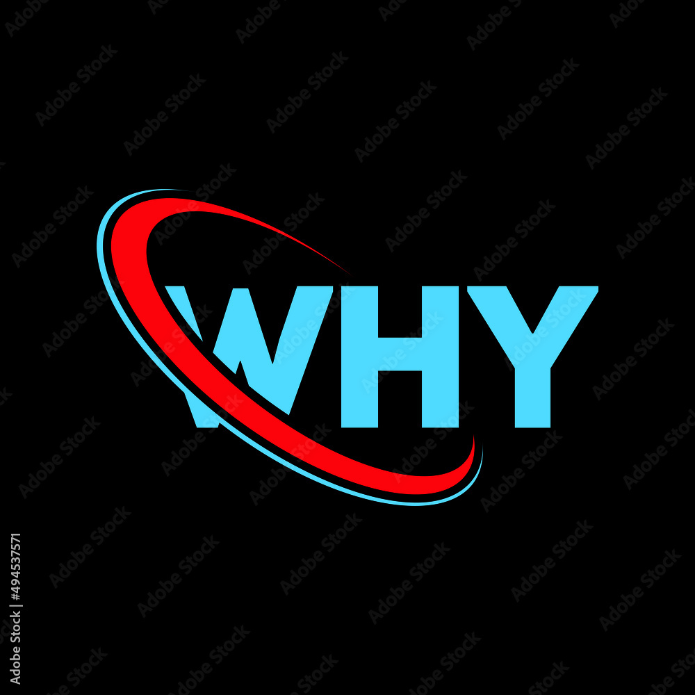WHY logo. WHY letter. WHY letter logo design. Initials WHY logo linked ...