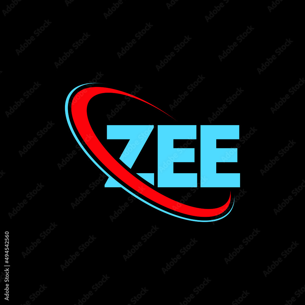ZEE logo. ZEE letter. ZEE letter logo design. Initials ZEE logo linked ...