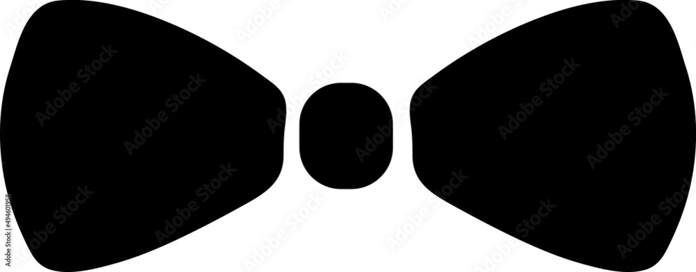 Bow tie Icon Vector. Simple flat symbol..eps Stock Vector | Adobe Stock