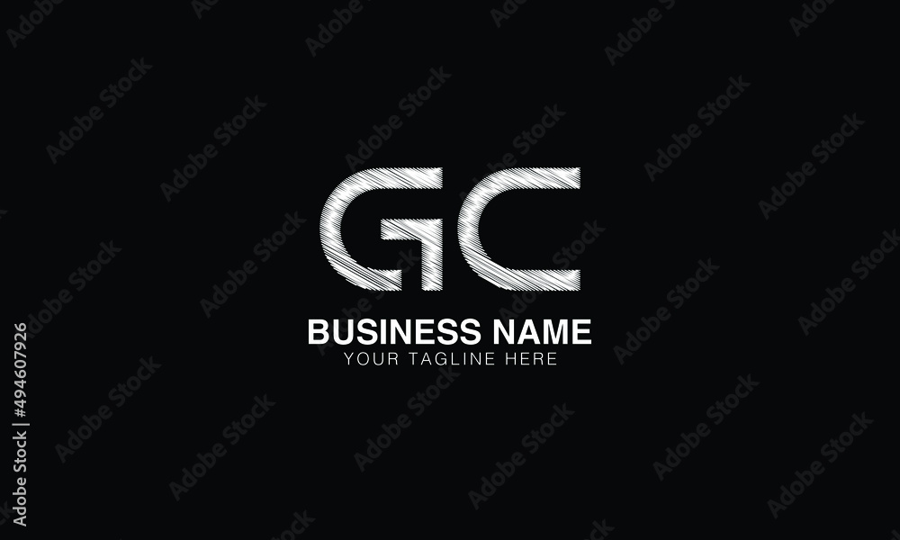 GC C gc initial logo | initial based abstract modern minimal creative ...