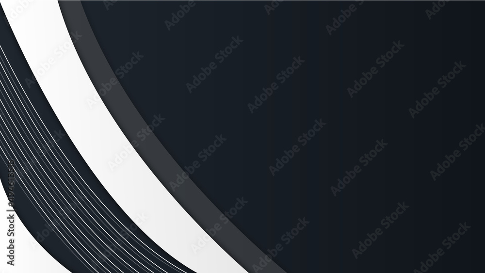 Modern black abstract presentation background. Vector illustration ...