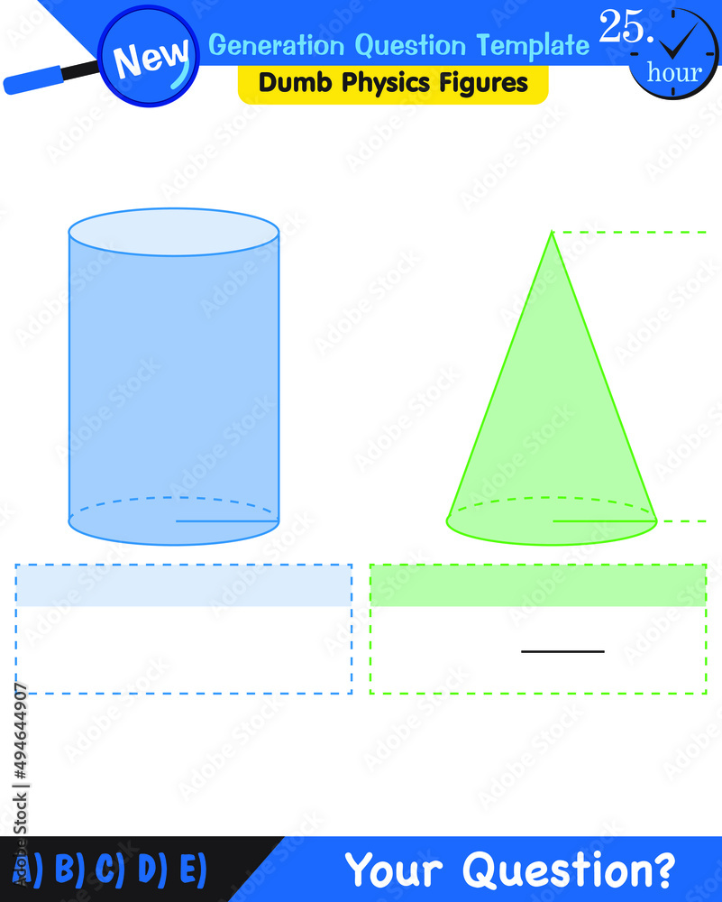Physics, solid shapes, center of mass, next generation question ...