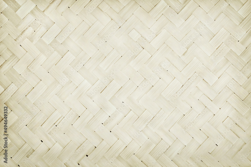 Old bamboo weave texture background, pattern of woven rattan mat in ...