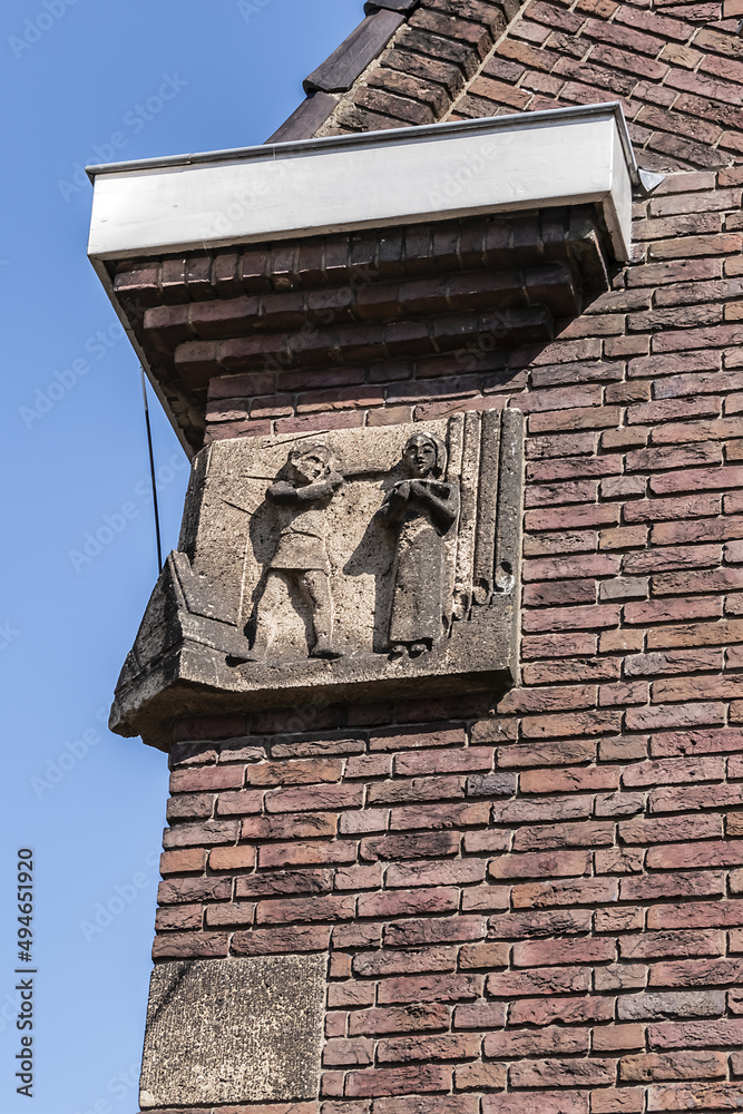 Remonstrant church "Nieuwe Kerk", later called "Vrijburg", with ...