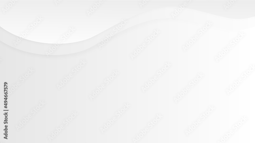 Modern simple 3D white abstract background. Design for business card ...