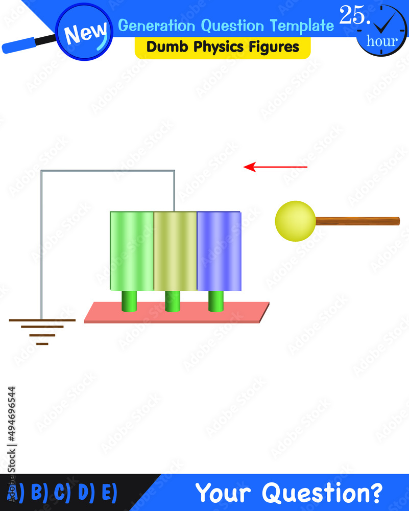Vetor de Physics, Electrification by friction, friction and electricity ...