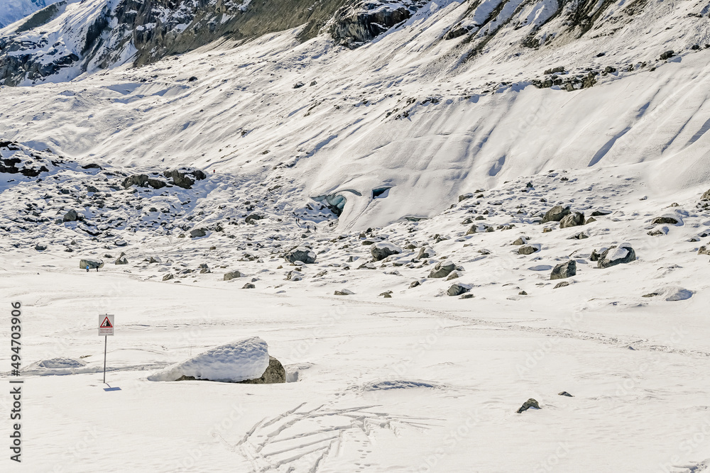 Morteratsch, Morteratschgletscher, Gletscher, Gletscherpfad ...