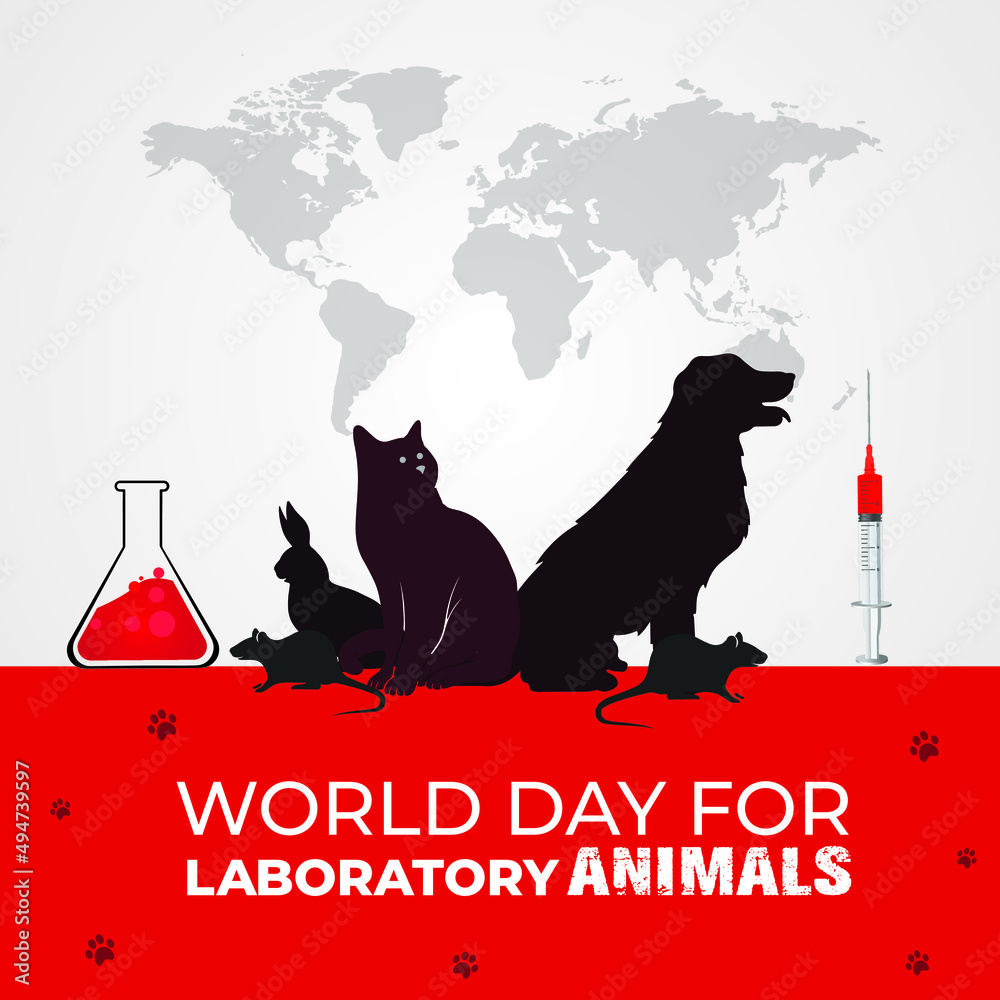 World Day for Laboratory Animals. 24 April. Stop the cruelty. Stop ...