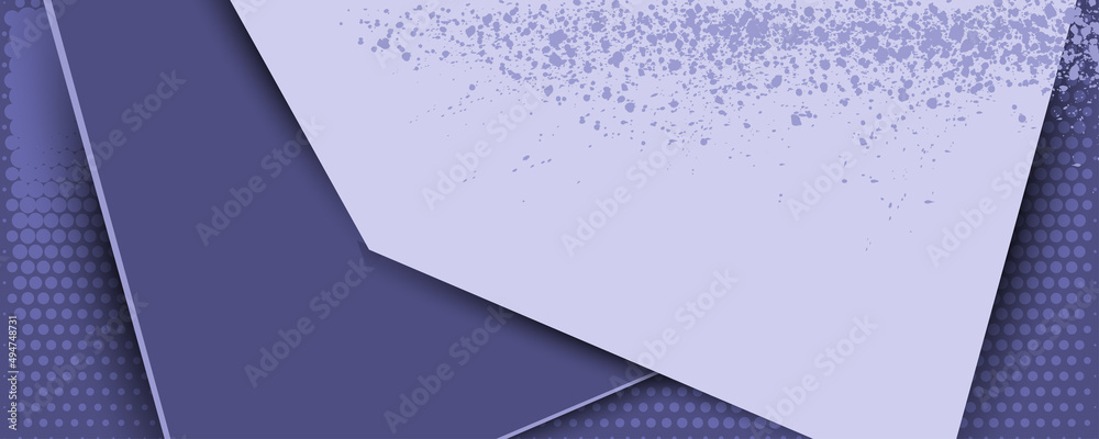 Unique treble abstract modern purple color background Very Peri ...