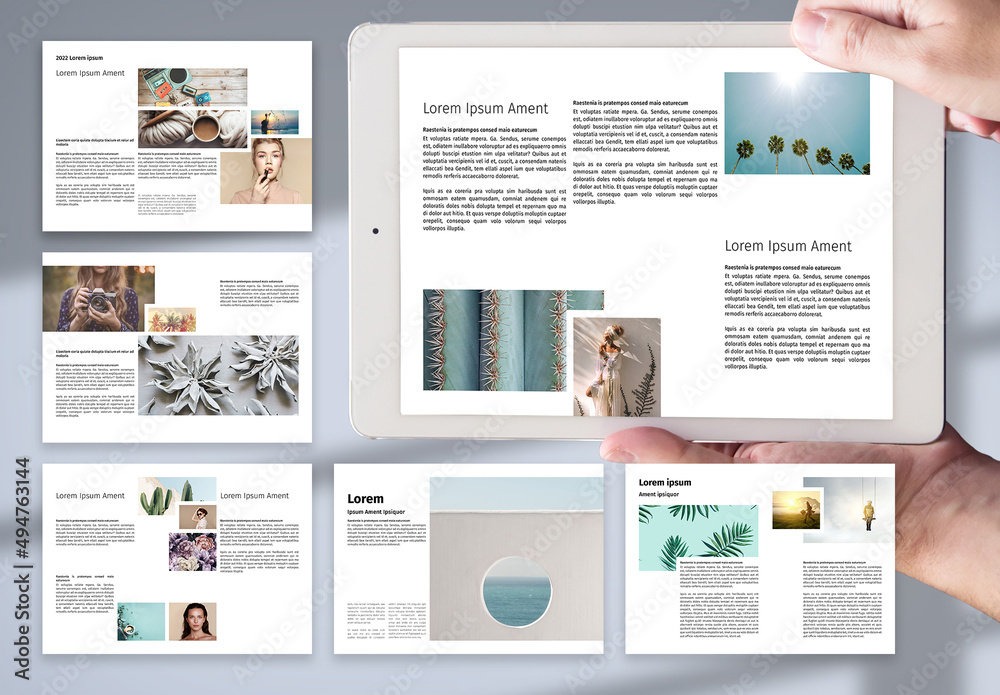 Digital Presentation Stock Template | Adobe Stock