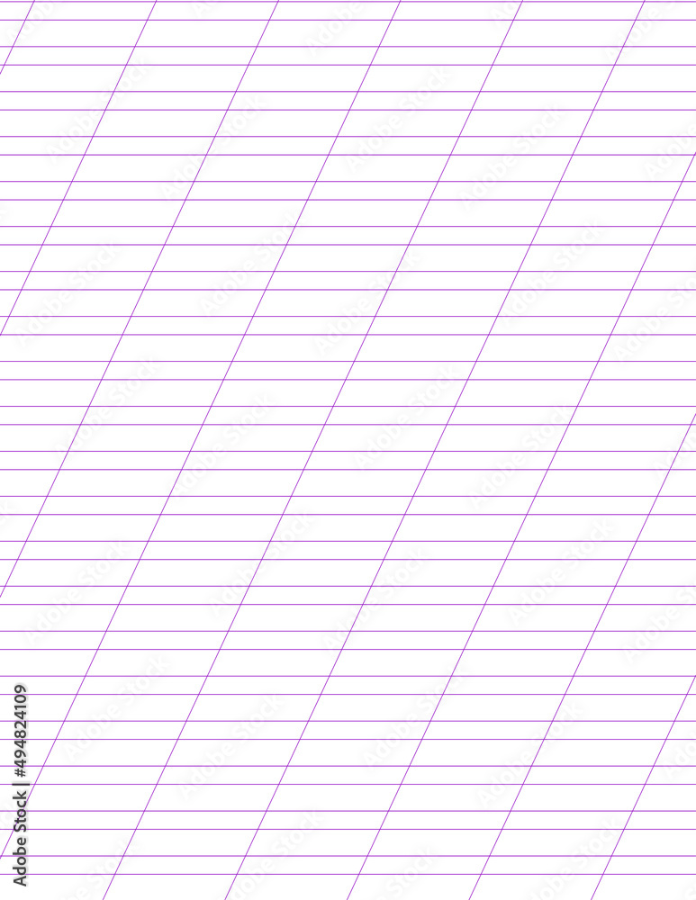 Graph paper. Printable lined grid paper with color horisontal, diagonal ...