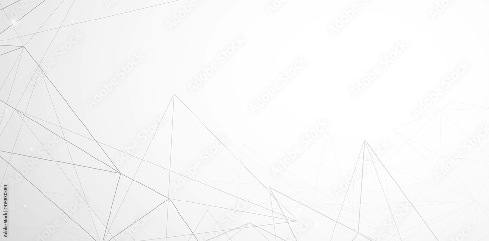 Gray gradient background design. Abstract geometric background Stock ...