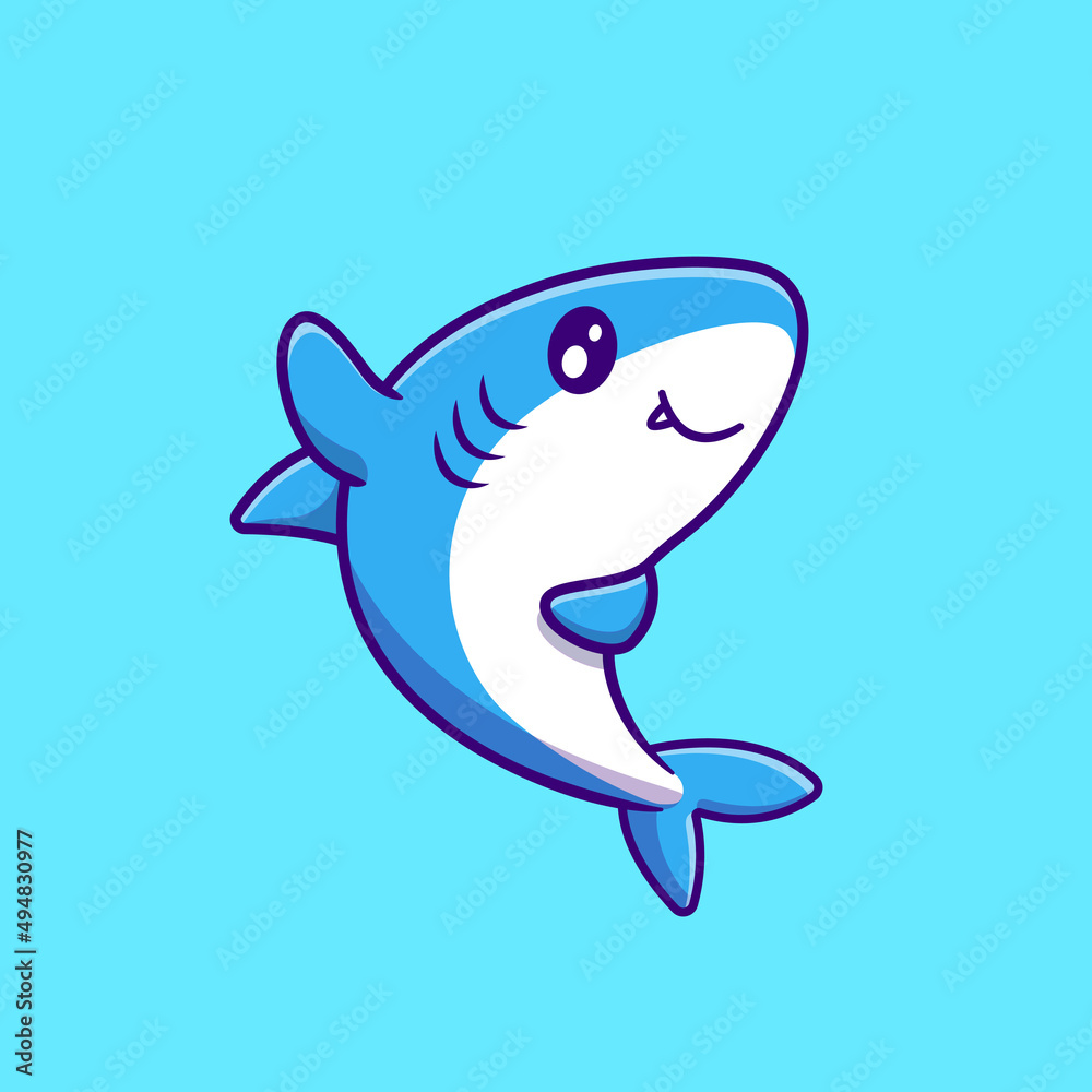 Nice Shark Cartoon