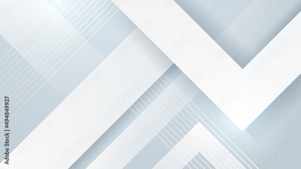 White abstract modern background design. Abstract white line geometric ...