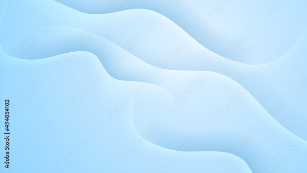 Simple Bright Blue Background