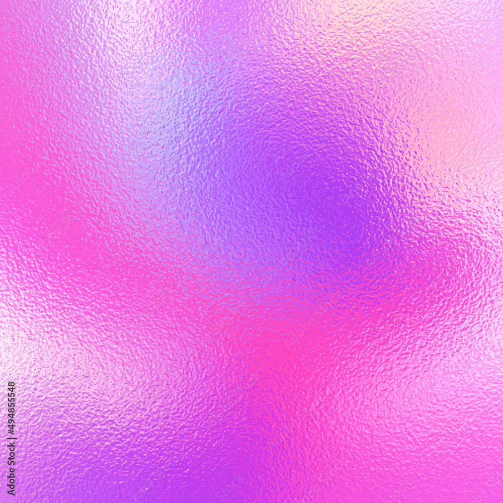 Holographic foil texture background in bright pink color vectorfor web ...