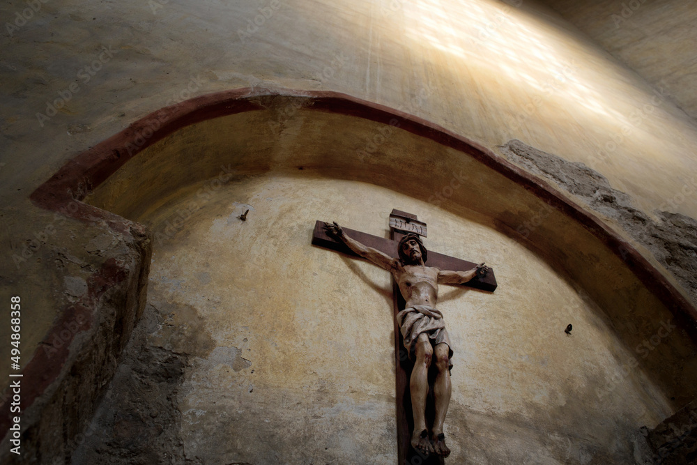 jesus crucified easter resurrection concept Stock Photo | Adobe Stock