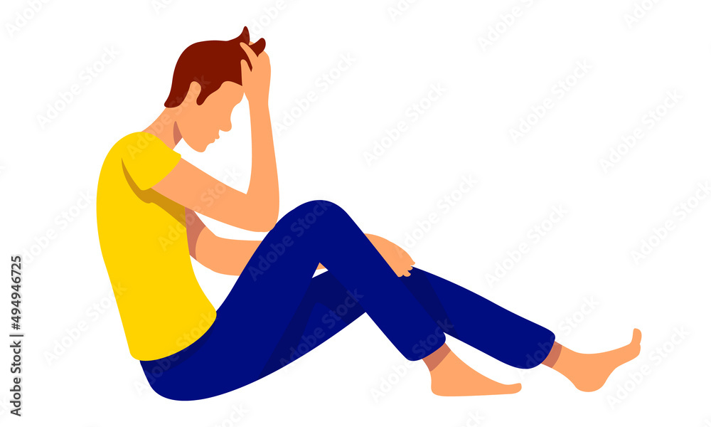 Frustrated Person Cartoon