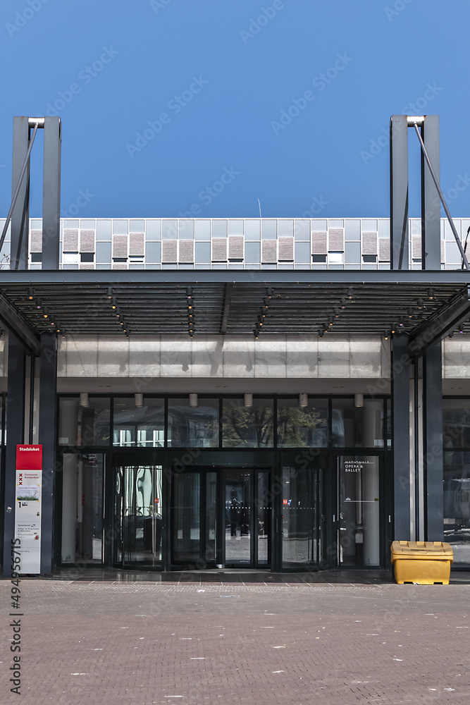 Dutch National Opera & Ballet (De Nationale Opera) housed in Stopera ...