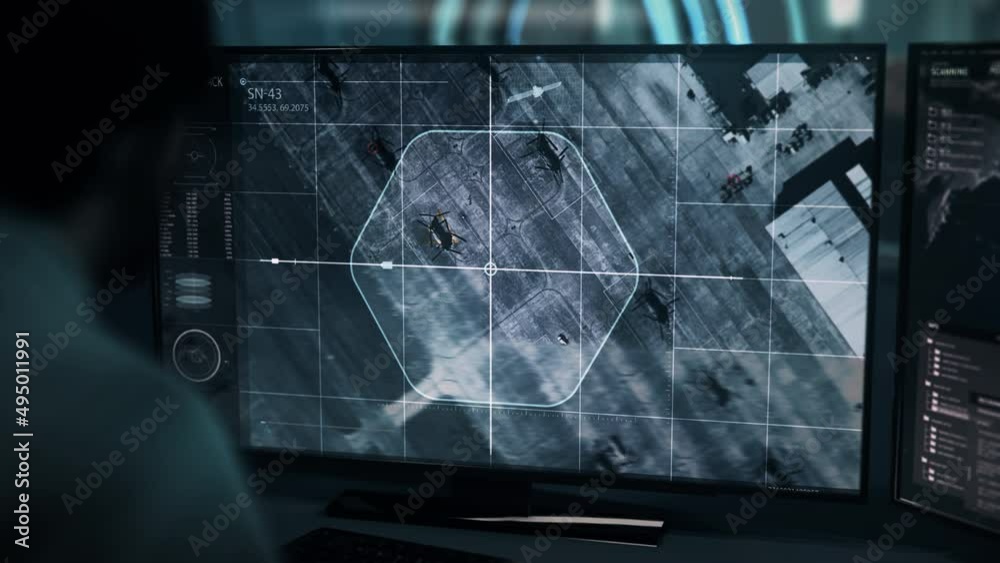 Satellite Surveillance Network Detected Location Of Helicopters On ...