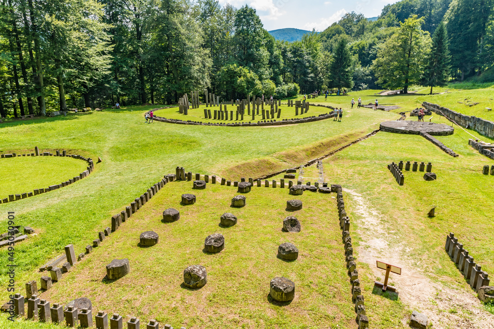 Sarmizegetusa Regia of Dacian Fortresses of the Orastie Mountains in ...