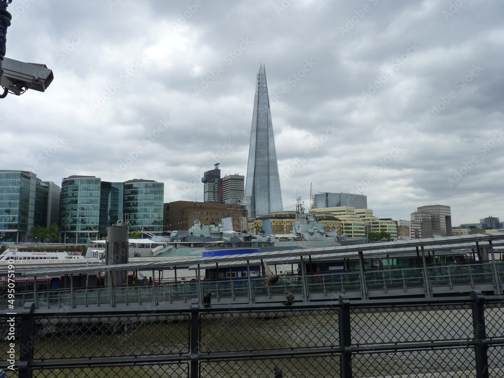 London with its iconic buildings and representative objects Stock Photo ...
