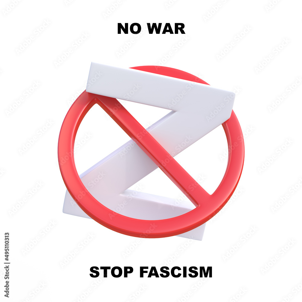 russian army symbol letter Z in red stop sign. Z symbol inside ...