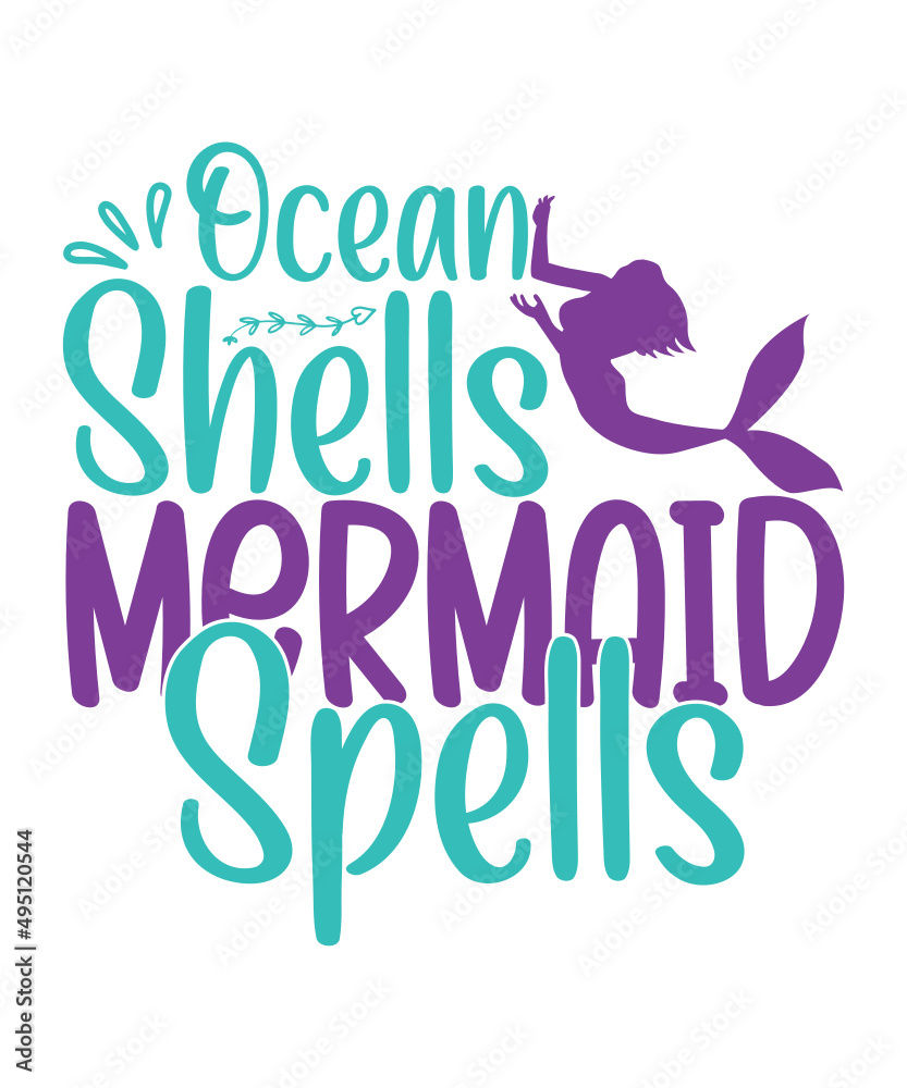 Svg,Mer Mama Svg,Mermaid Tail Svg, Mermaid Svg, Mermaid Tail Bundle ...