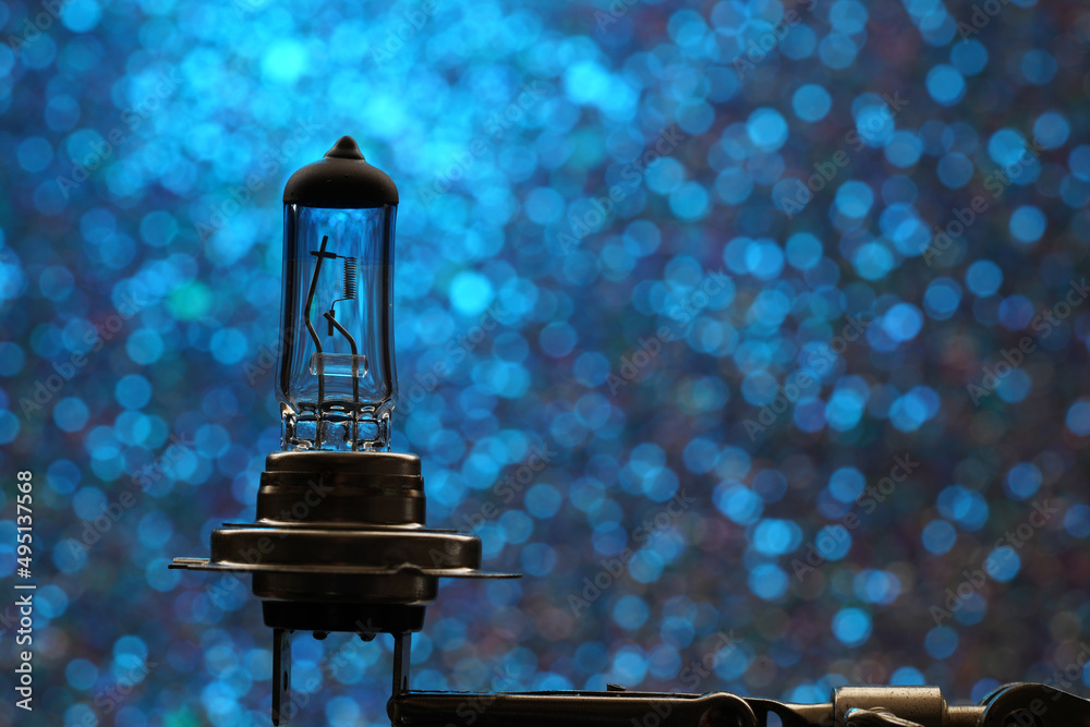 Lightbulb, halogen, incandescent lamp are reserve lamps for motor ...