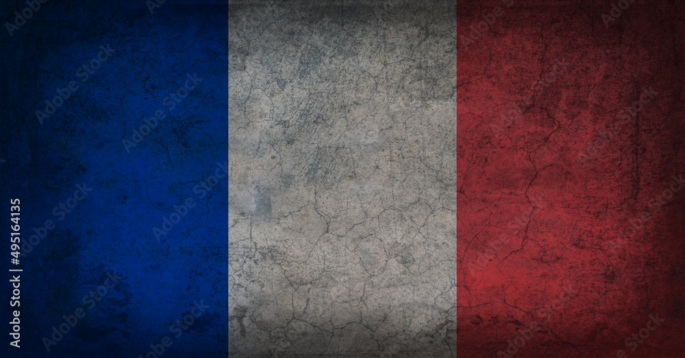 bandera francesa Stock Photo | Adobe Stock