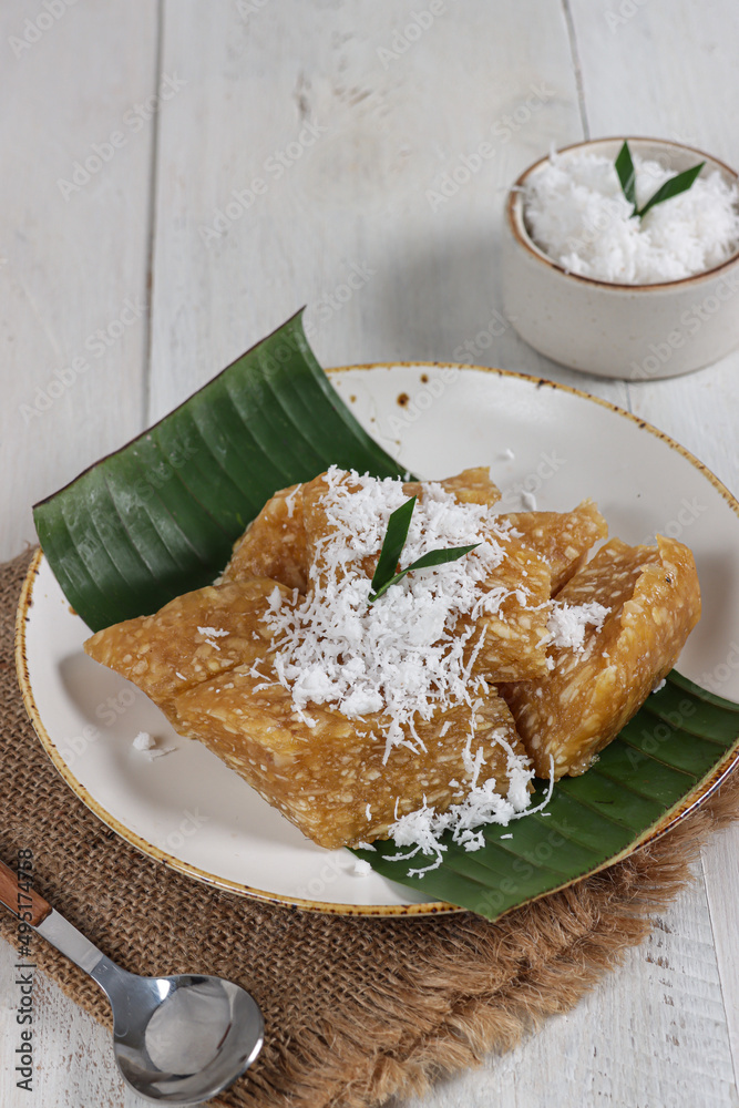 Getuk telo is a traditional food from Central Java, Indonesia. Getuk ...