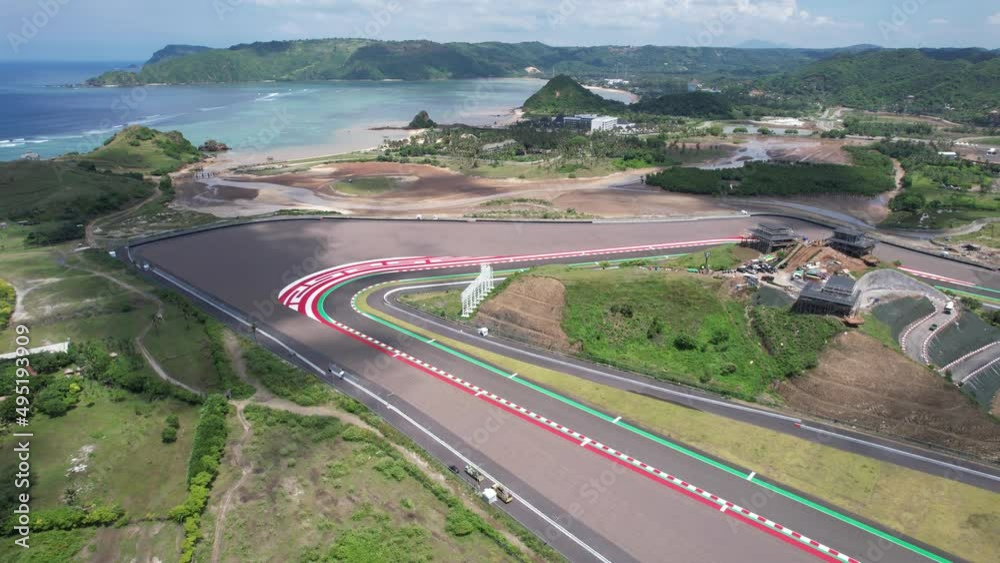 Lombok Indonesia 18 March 2022 : Grand Prix Circuit Indonesia ...