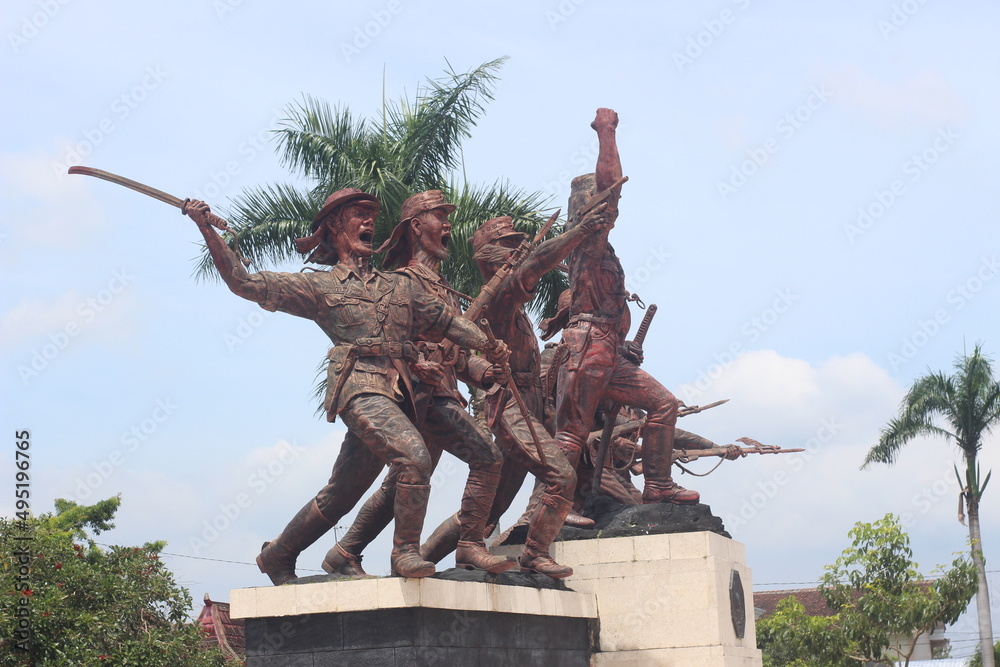 The Peta Monument in Blitar was built to commemorate the PETA (Pembela ...