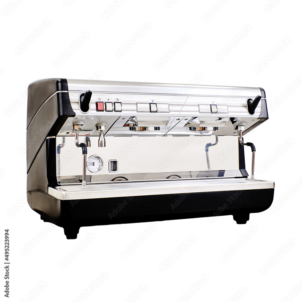 professional semi-automatic coffee machine for 2 groups for making ...