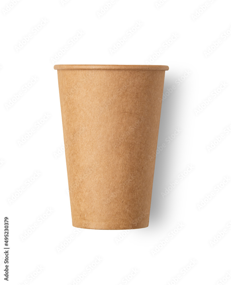 cardboard cup for coffee to go fast food street food Stock Photo ...