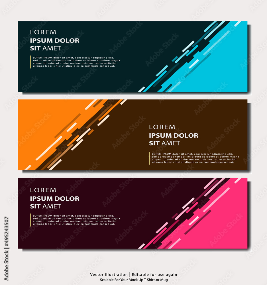 Vector abstract design banner web template. Liquid abstract banner ...