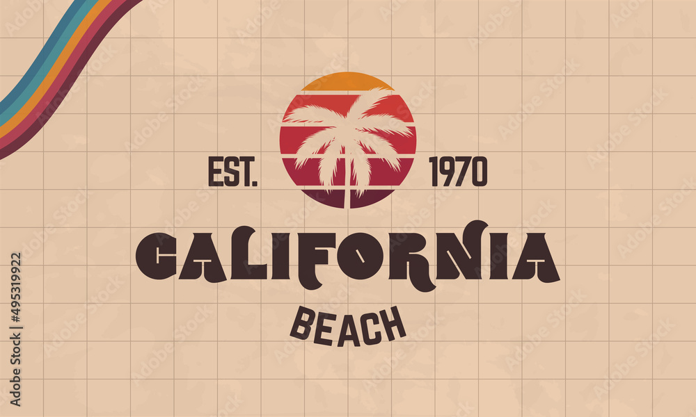 California Beach Logo