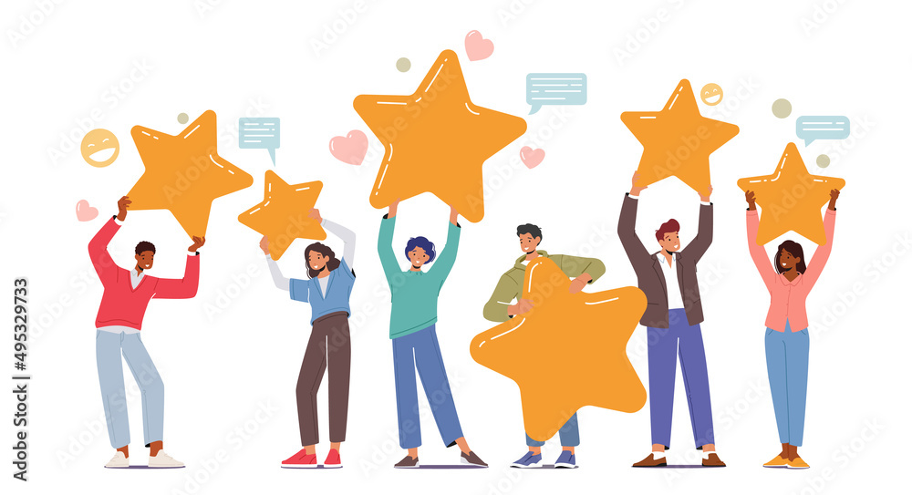 Characters with Huge Rate Stars, Consumer and User Review, Rating ...