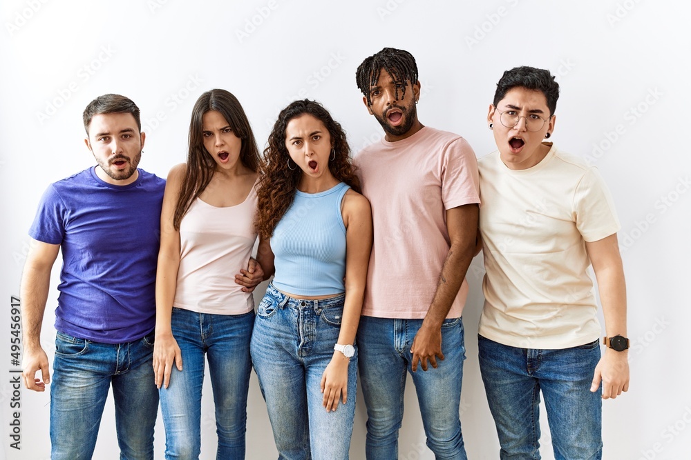 Shocked Person Standing