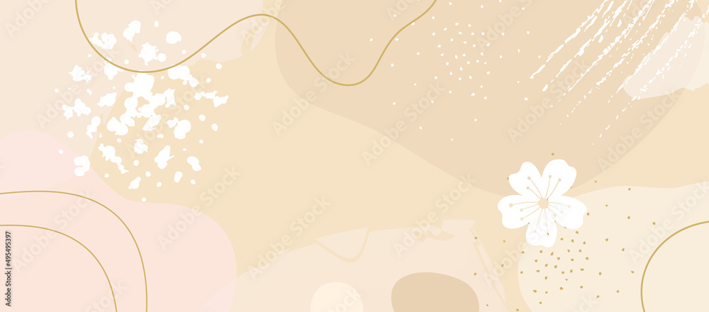 Japanese aesthetic background pattern. Tradition oriental design style ...